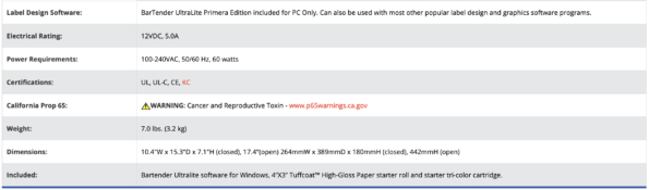 Primera LX500 Color Label Printer SKU: LX500c - TCS Digital Solutions