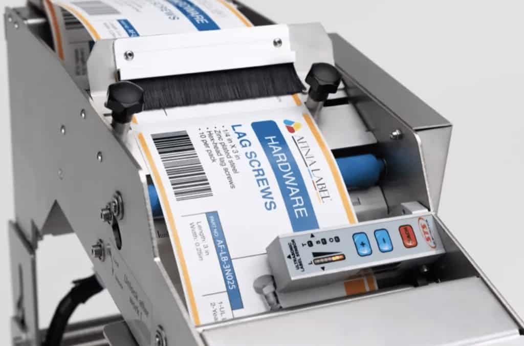 Afinia AF200 Flat Package Label Applicator SKU: 39358 - TCS Digital Solutions - Your Label ...